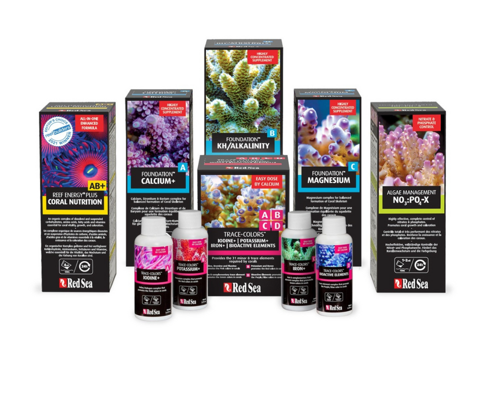 Red Sea ReefDose Complete Reef Care Supplement Starter Pack – The Reef ...