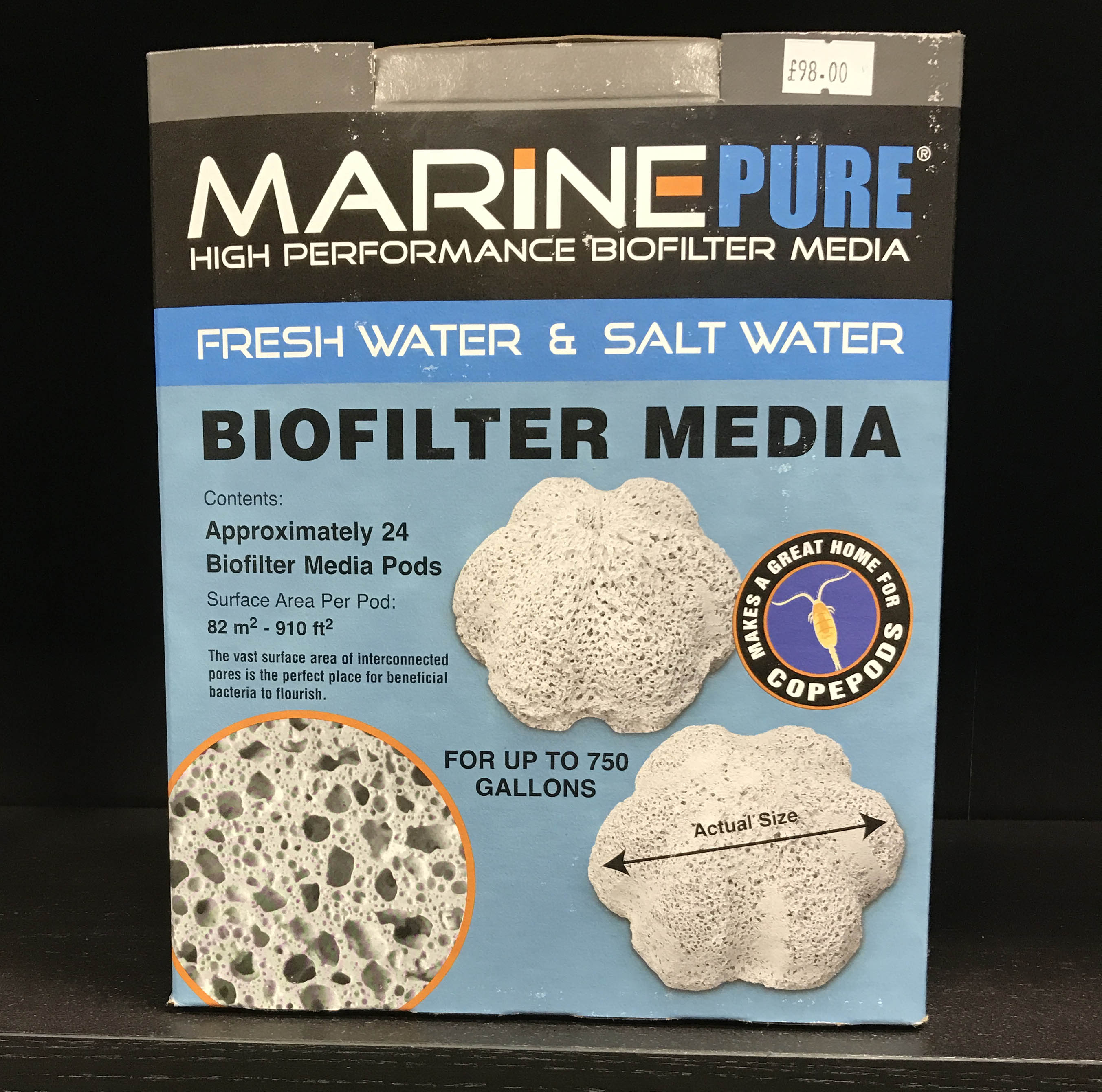 Marine Pure 24 Biological Media Pods – The Reef Experience